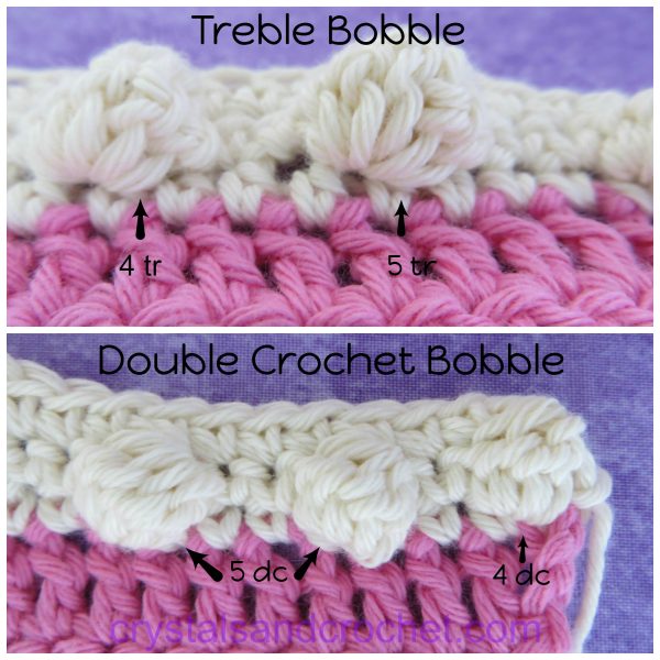 Bobble Stitch - Crystals & Crochet