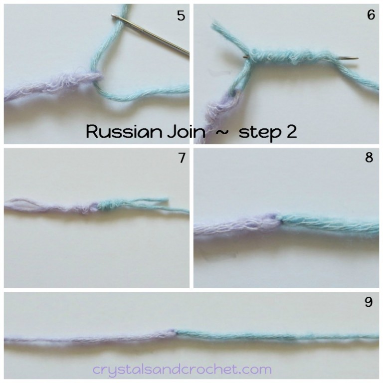 3 Ways to Join Yarn - Crystals & Crochet