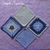 Simple Squares - Crystals & Crochet
