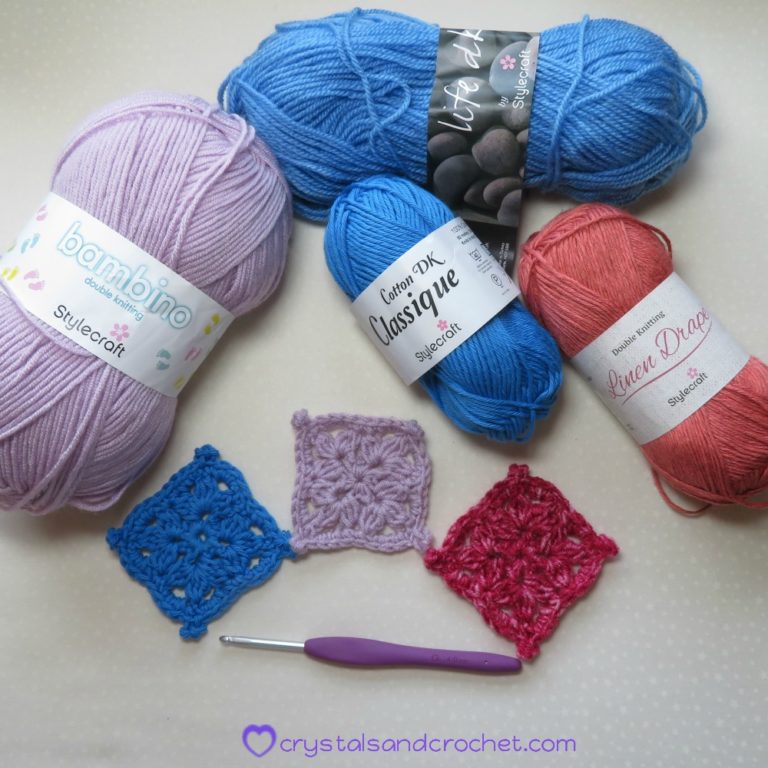 Yarn Choices - Crystals & Crochet