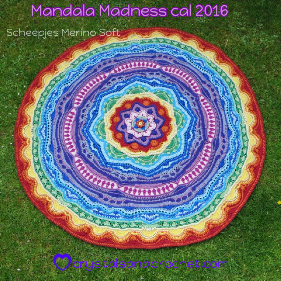 Introducing Mandala Madness CAL - Crystals & Crochet